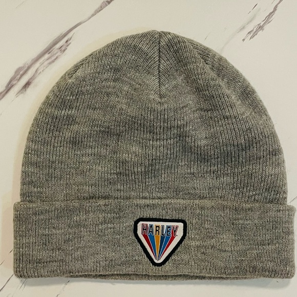 Harley-Davidson | Accessories | Harley Davidson Womens Grey Stocking Cap | Poshmark